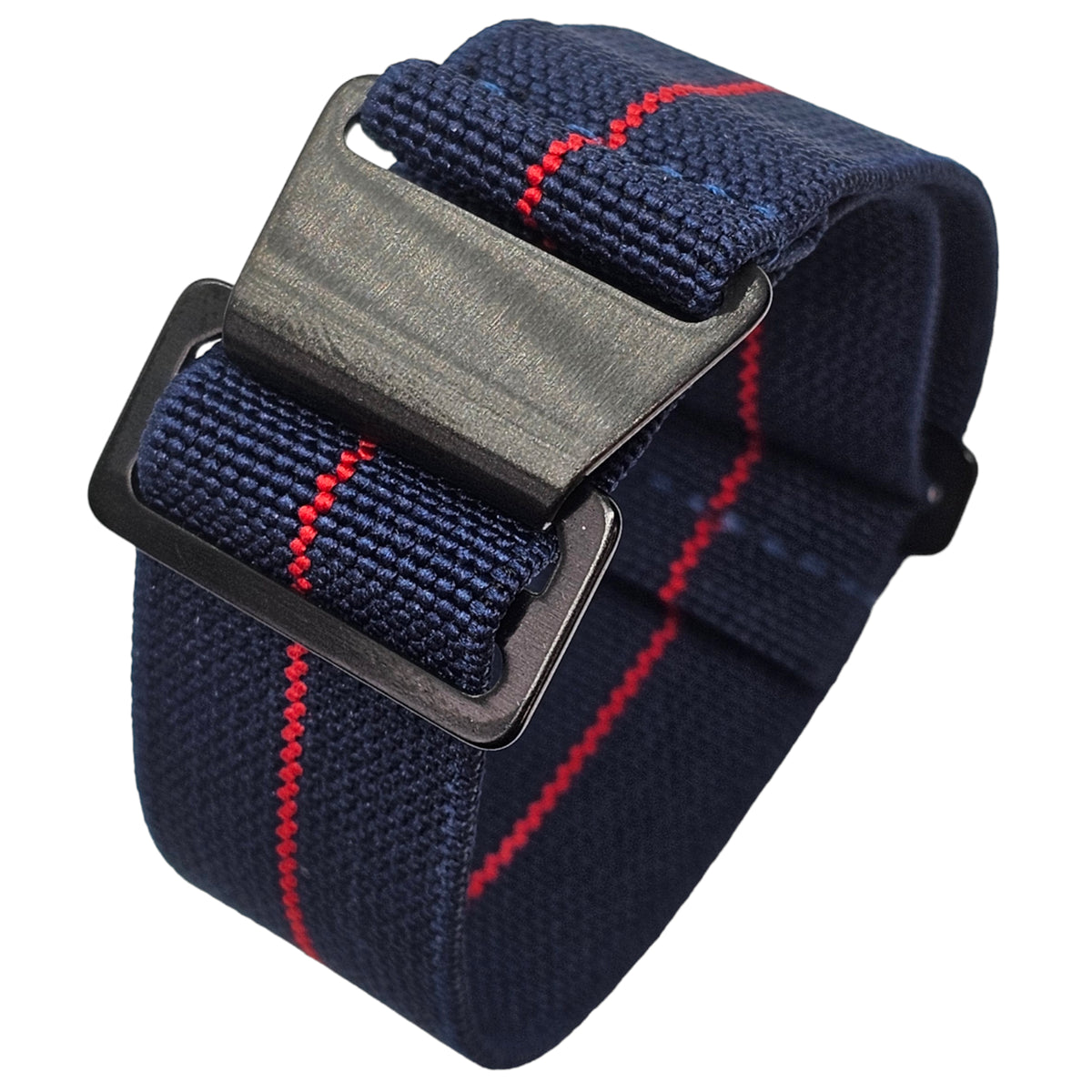 Max French Marine Nationale Elastic Watch Strap Blue Red PVD – Max ...